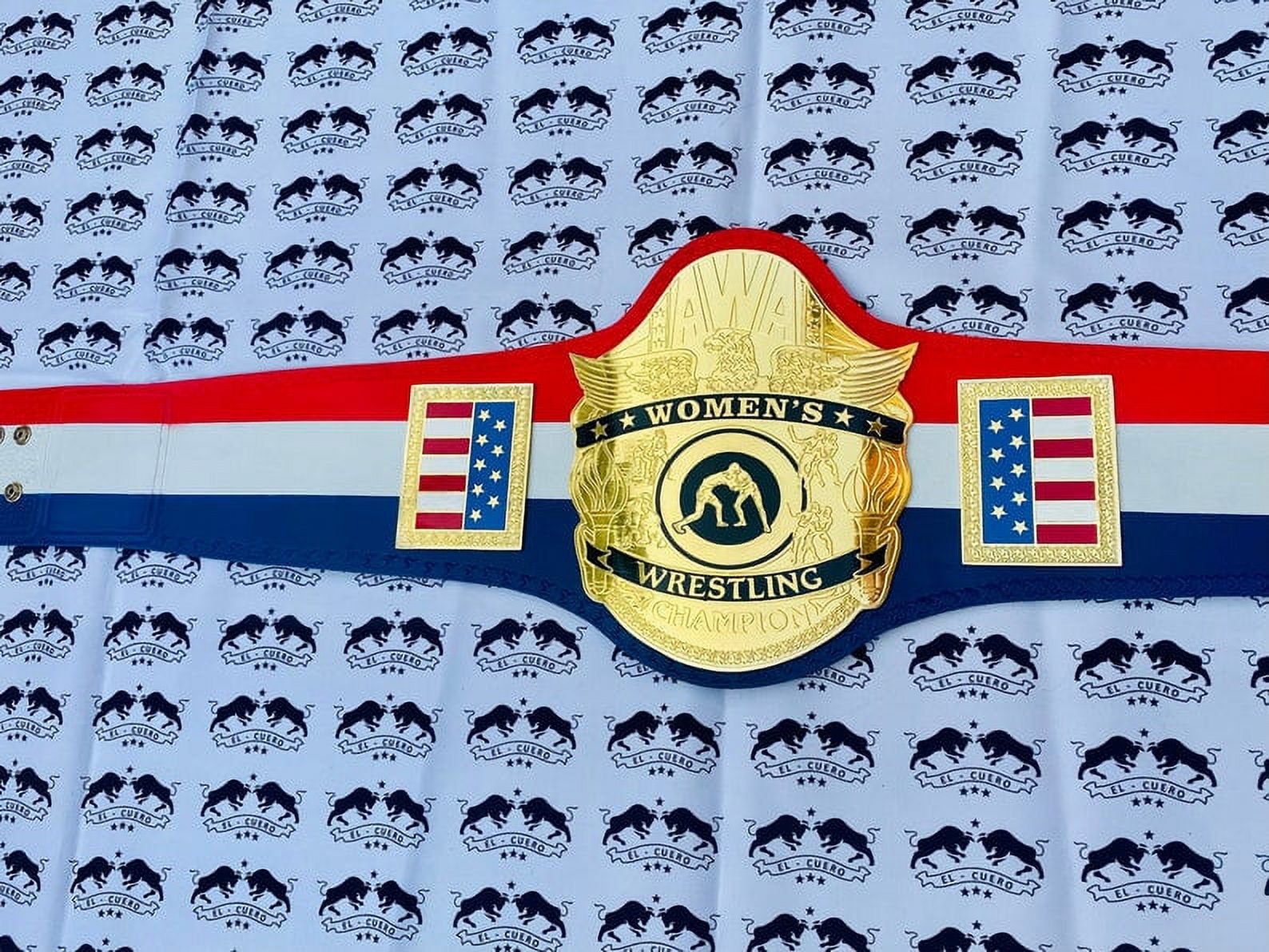 AWA Women Wrestling Wrestling Championship belt Full size - Walmart.com