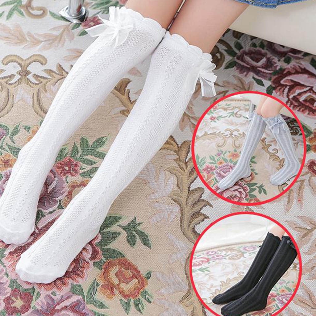 AWASD Highs Elegant Thigh Stockings for Women Good Stretchy Stay-Put ...