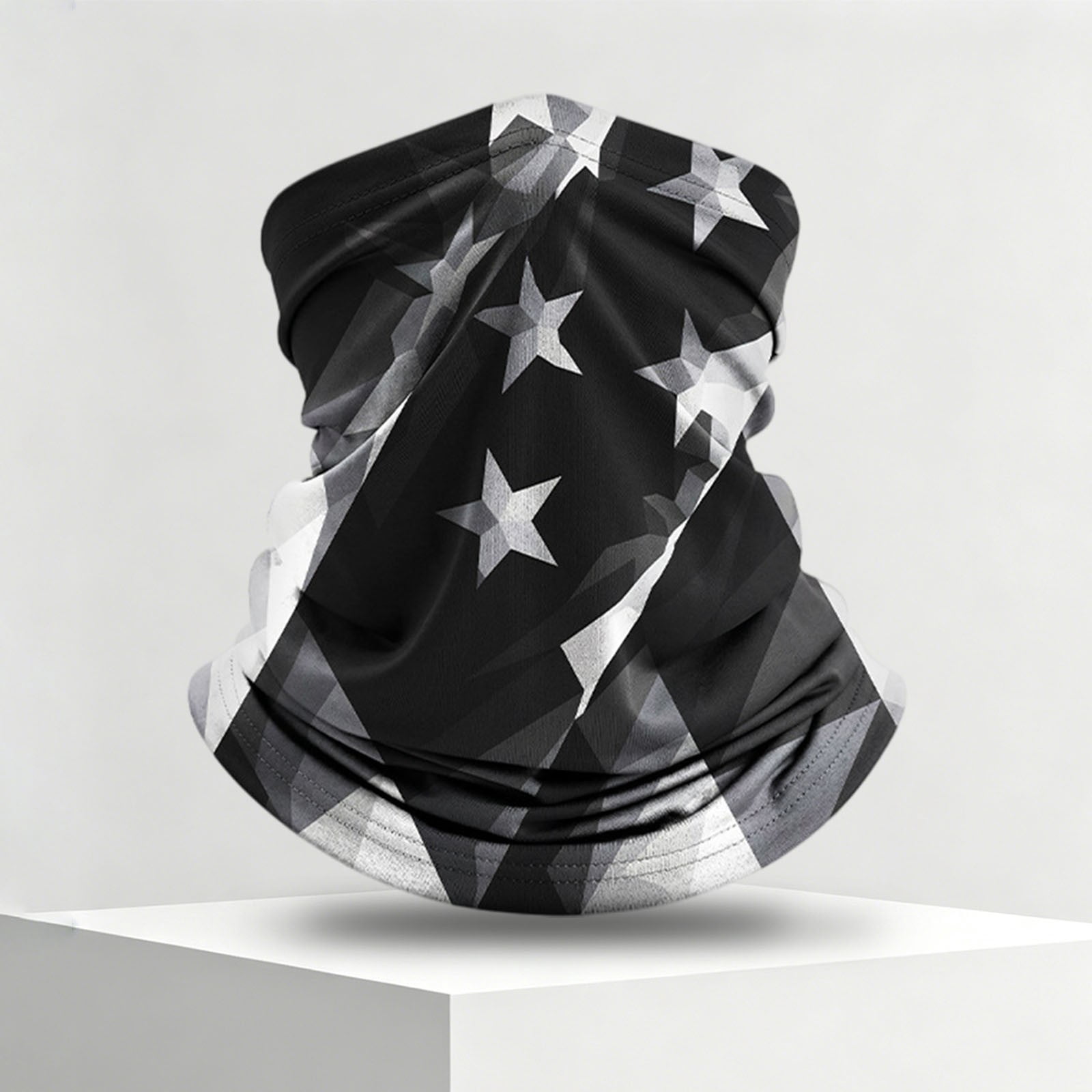 AWASD USA Flag Neck Gaiter Face Masks for Men Women Star Stripe Print ...