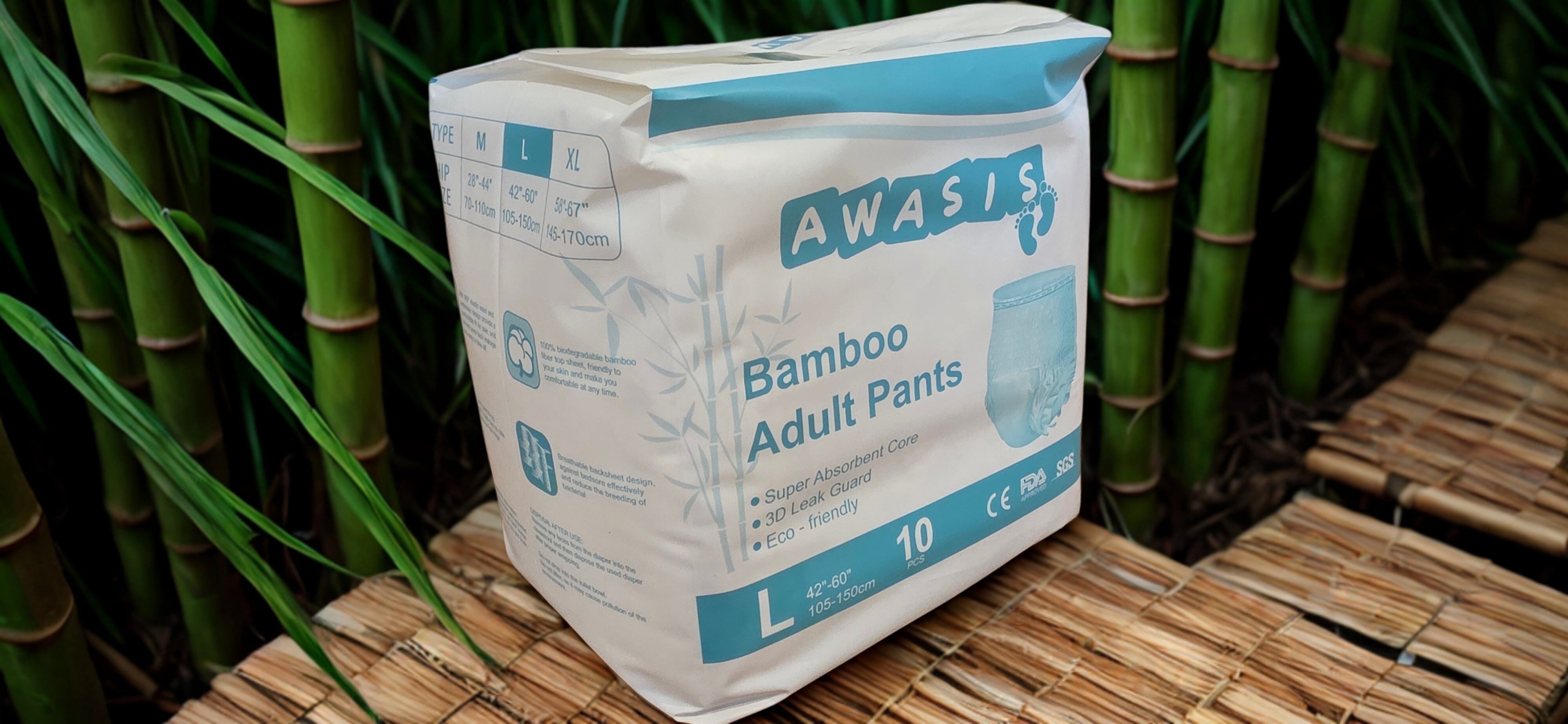 AWASIS BAMBOO ADULT PANTS - Walmart.com