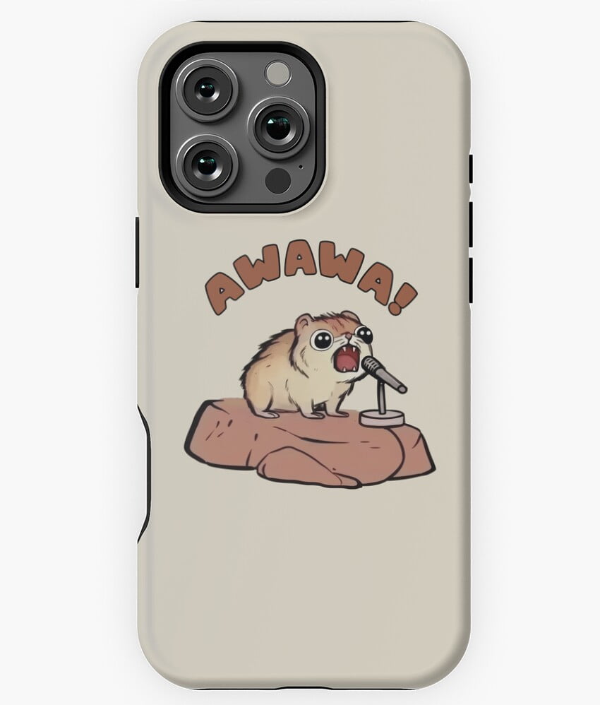 AWAWA Hyrax in Concert Meme N3799 Phone Case for iPhone 17 16 15 14 13 ...