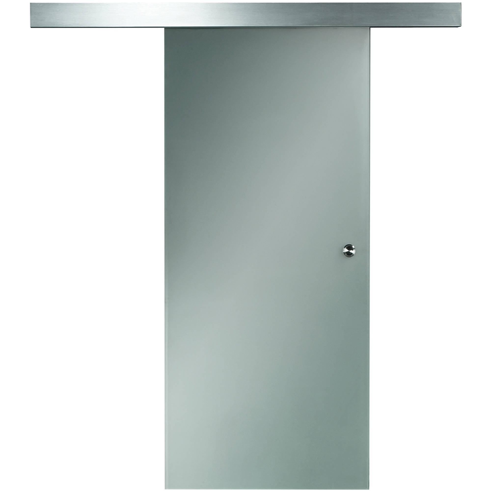 AWC Opaque Glass Barn Door Covers Opening Size 36"wide x 80"high Opaque ...