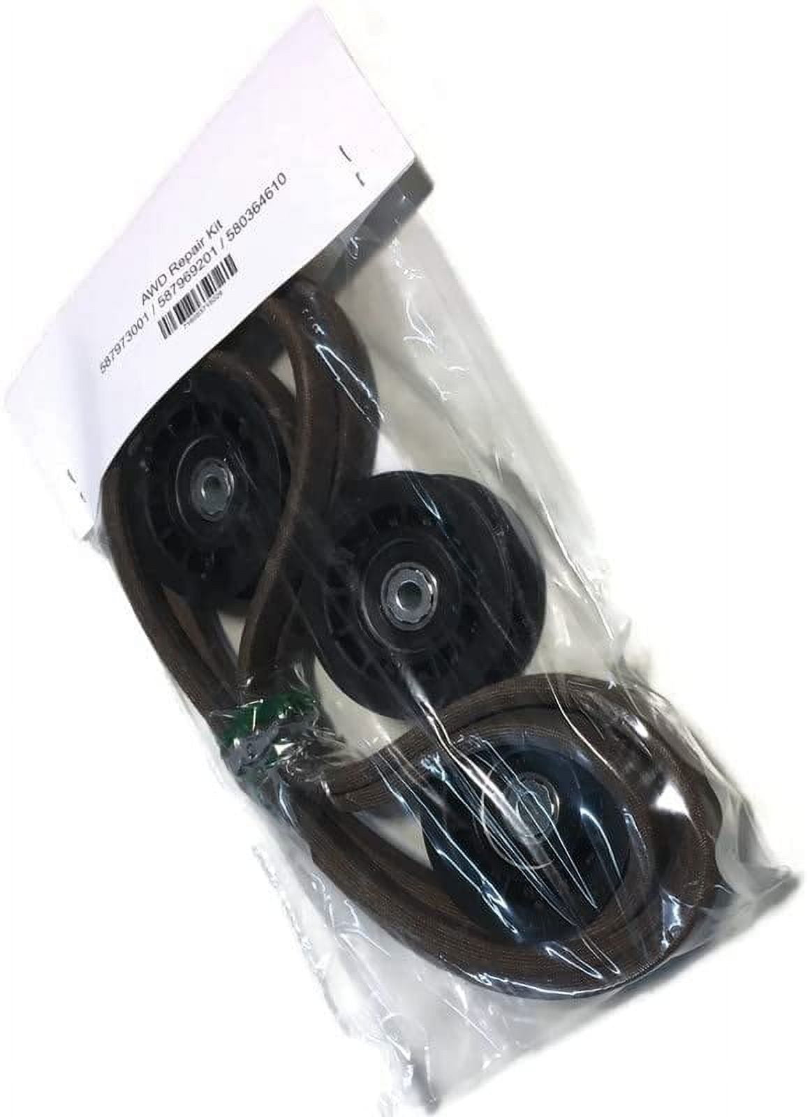 AWD Belt Repair kit 3- 587973001 Pulleys and Belt for 580364603 ...