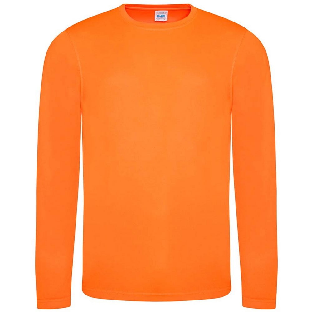 AWDis Cool Mens Moisture Wicking Long-Sleeved T-Shirt - Walmart.com