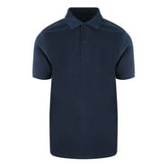 First Class Polycotton Polo Shirt - Gold - L - Walmart.com