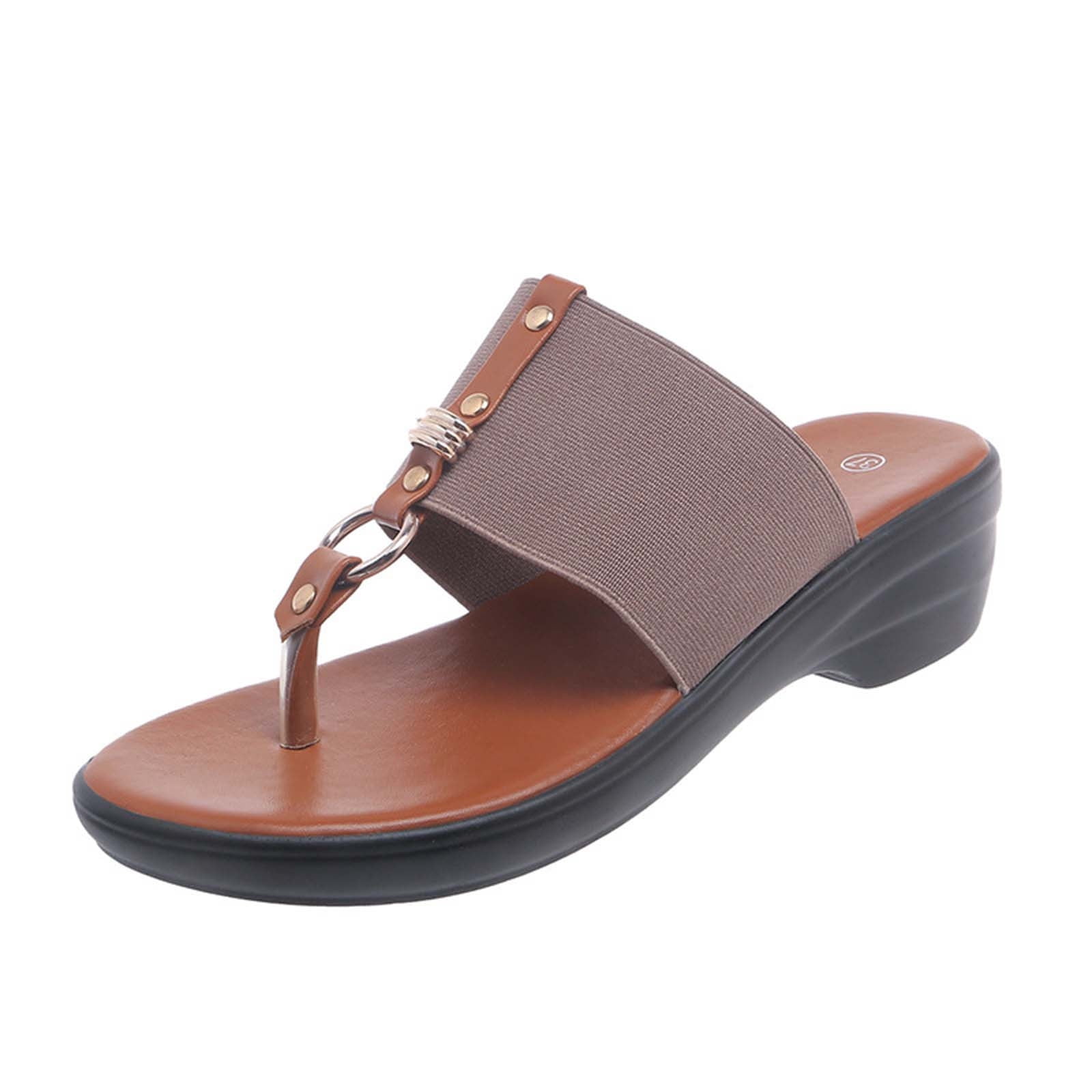 AWEJON Wedge Sandals for Women, Summer Womens Sandals, Summer Women's ...