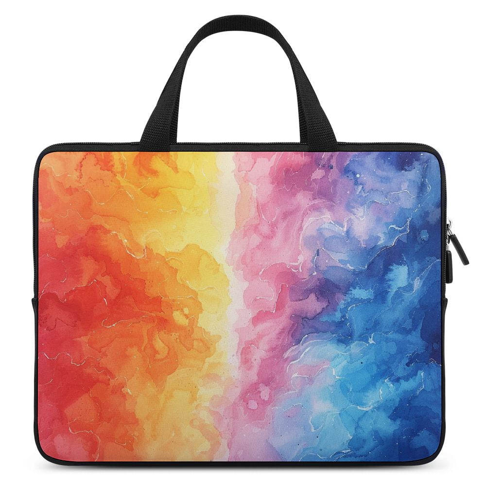 AWERP Half Pride and Half Cross Color Backgrounds Laptop Bag Diving ...
