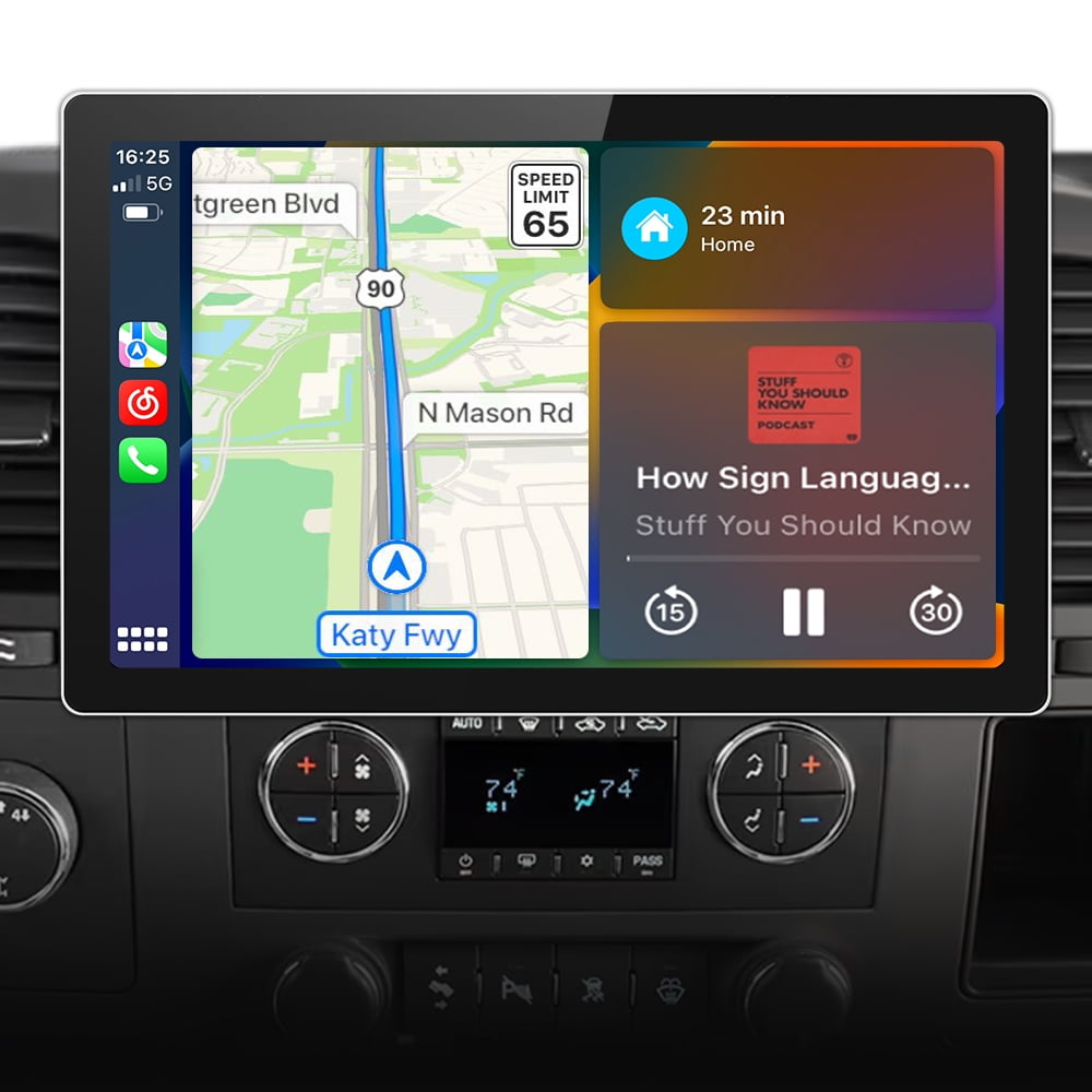 AWESAFE 11.5" Touchscreen Car Stereo Radio for Chevy Silverado/Tahoe ...