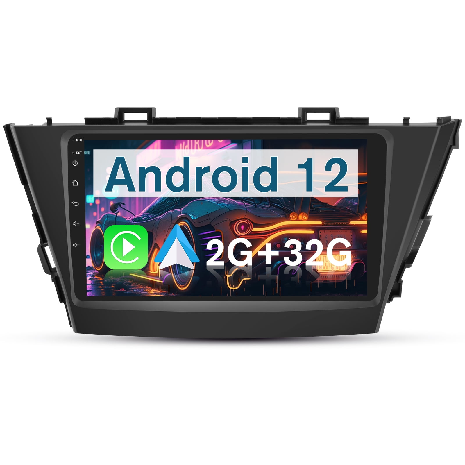 AWESAFE Android 12 Car Stereo for Toyota Prius V 2011 2012 2013 2014 ...