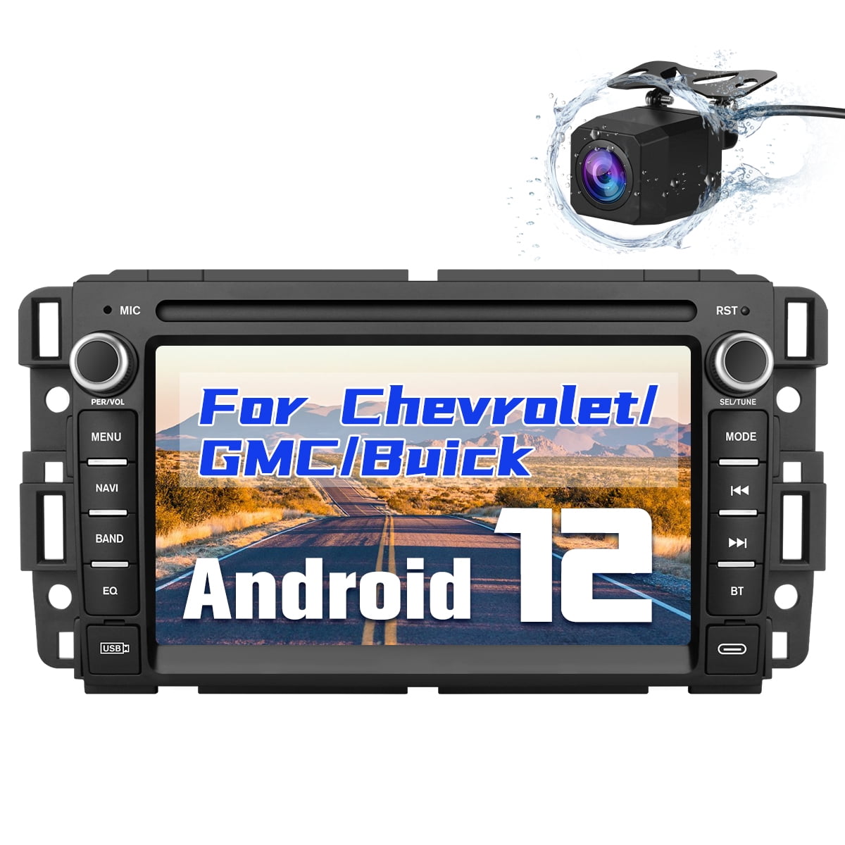 AWESAFE Car Stereo for Chevy Chevrolet Silverado GMC Sierra Yukon ...