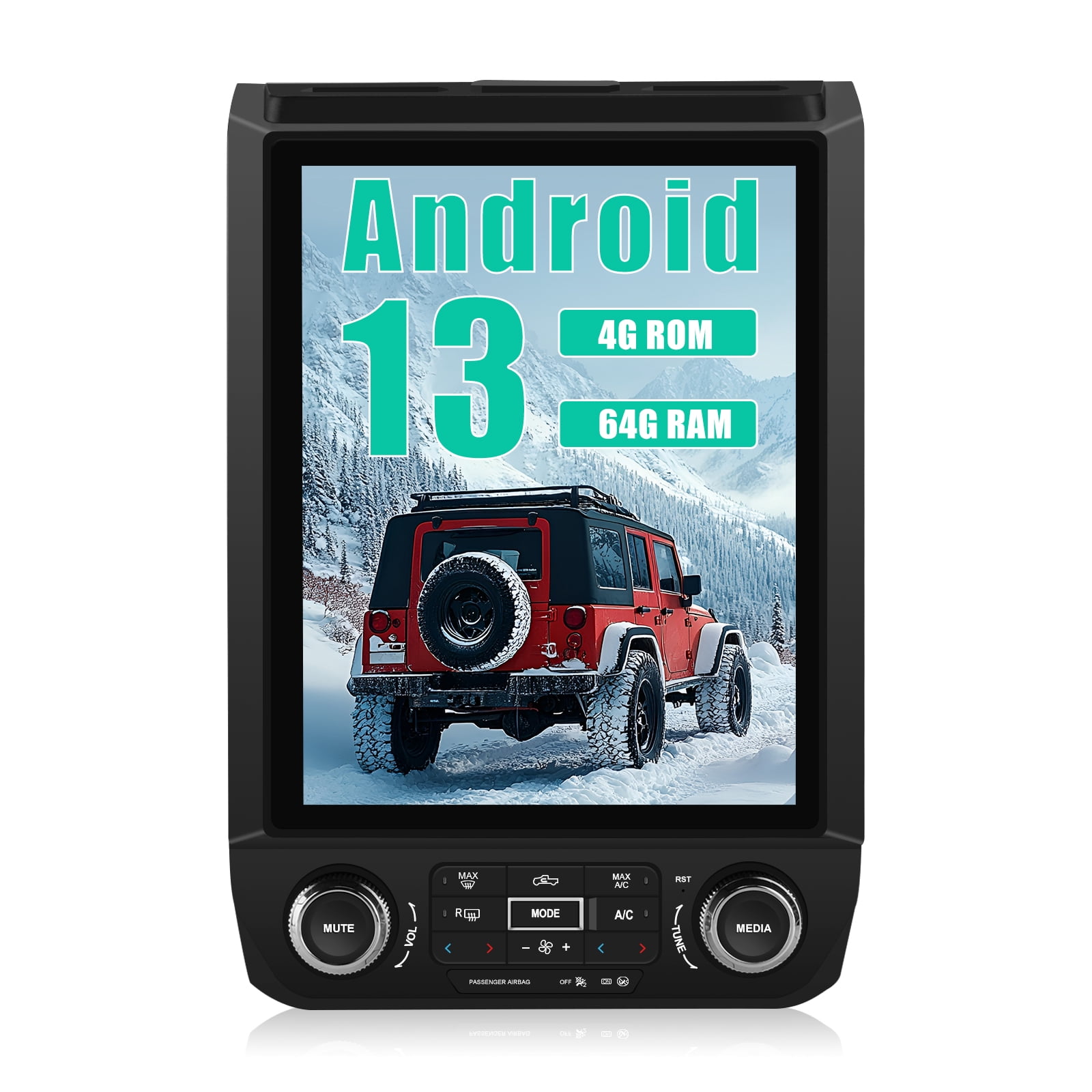 AWESAFE for Ford F150 Radio Upgrade 2015-2021, T Style 12.1 inch Touch ...