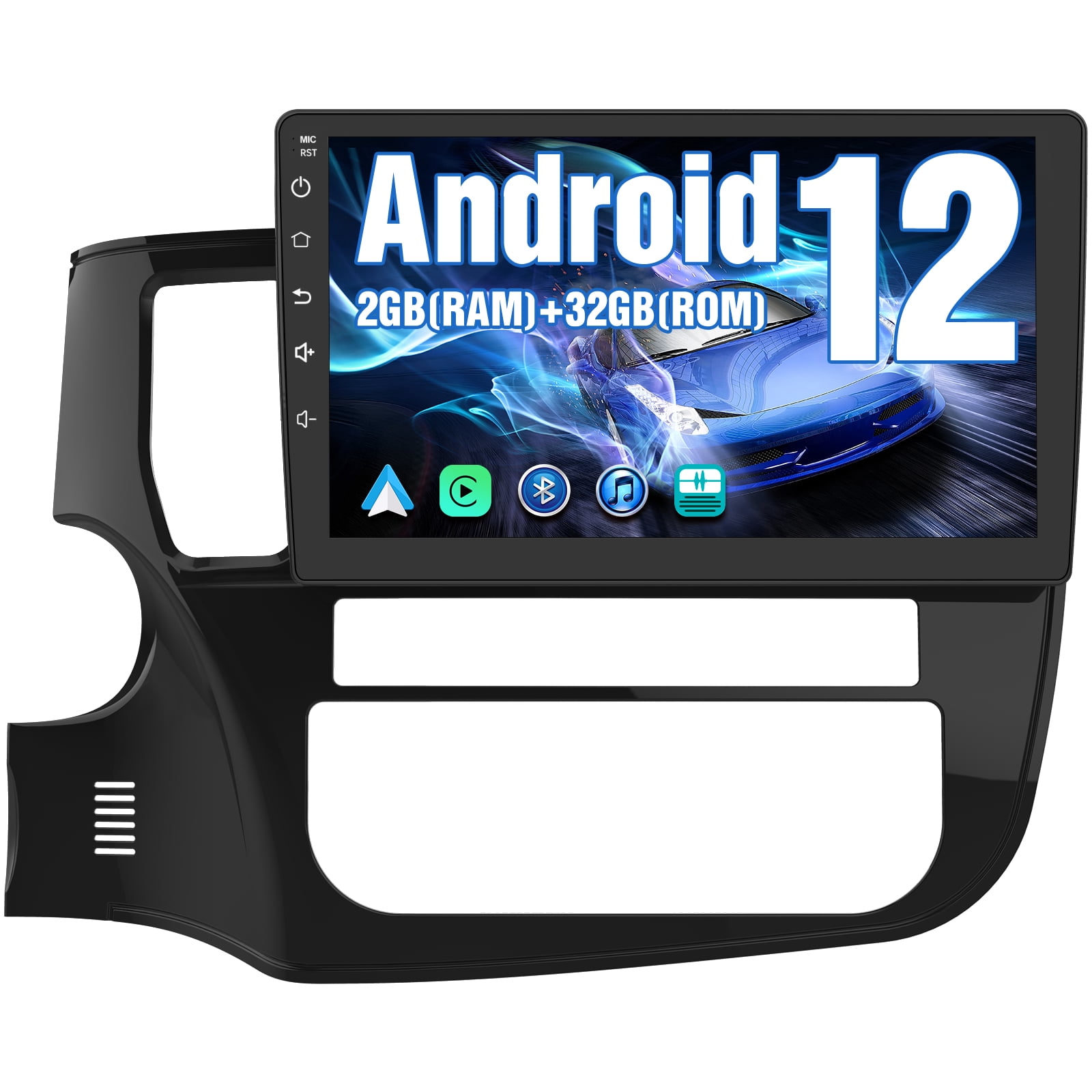 AWESAFE Car Stereo for Mitsubishi Outlander 2014-18, Android 12, GPS ...
