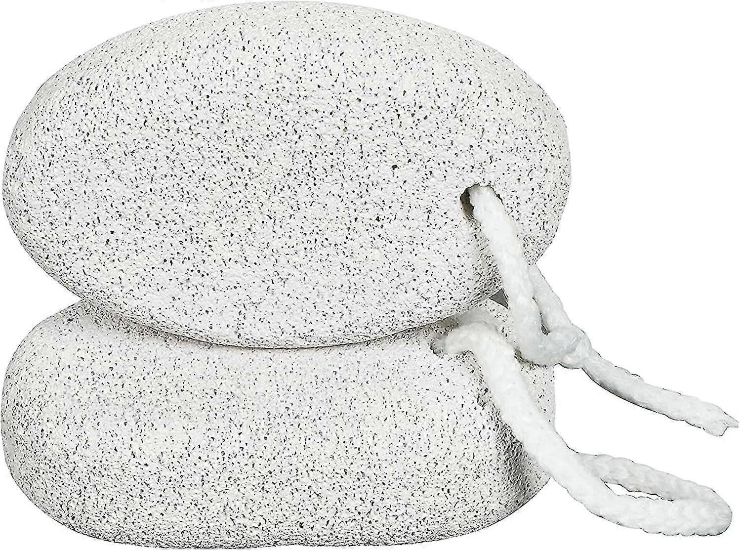 AWESHADES 2 Natural Pumice Stones, Natural Pumice Stone For Pedicure ...