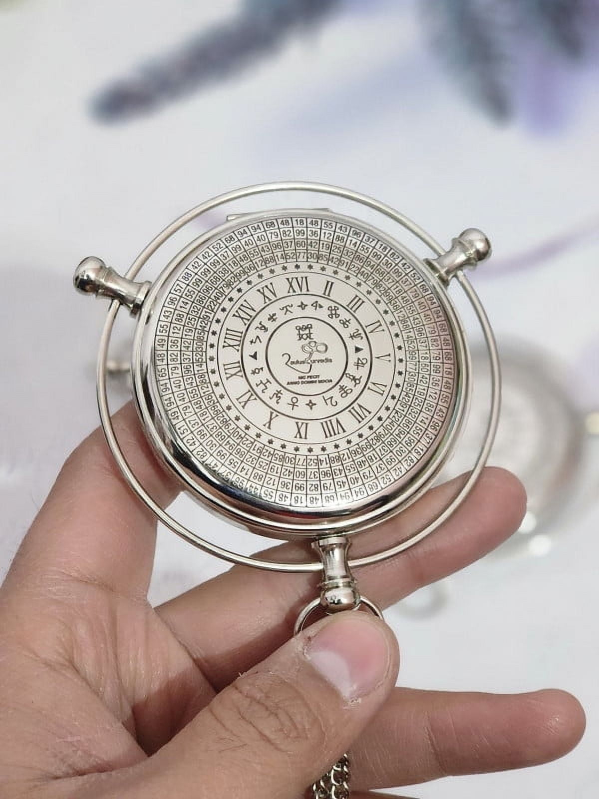 AWF Golden Compass Alethiometer Inspired Replica Nickel Finish ...