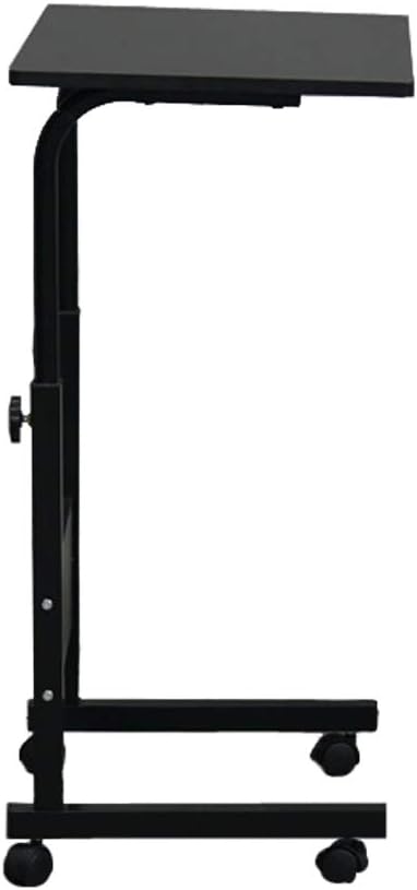 AWFHHT Mobile Side Table 31.5 inch Computer Desk with Wheels Height ...