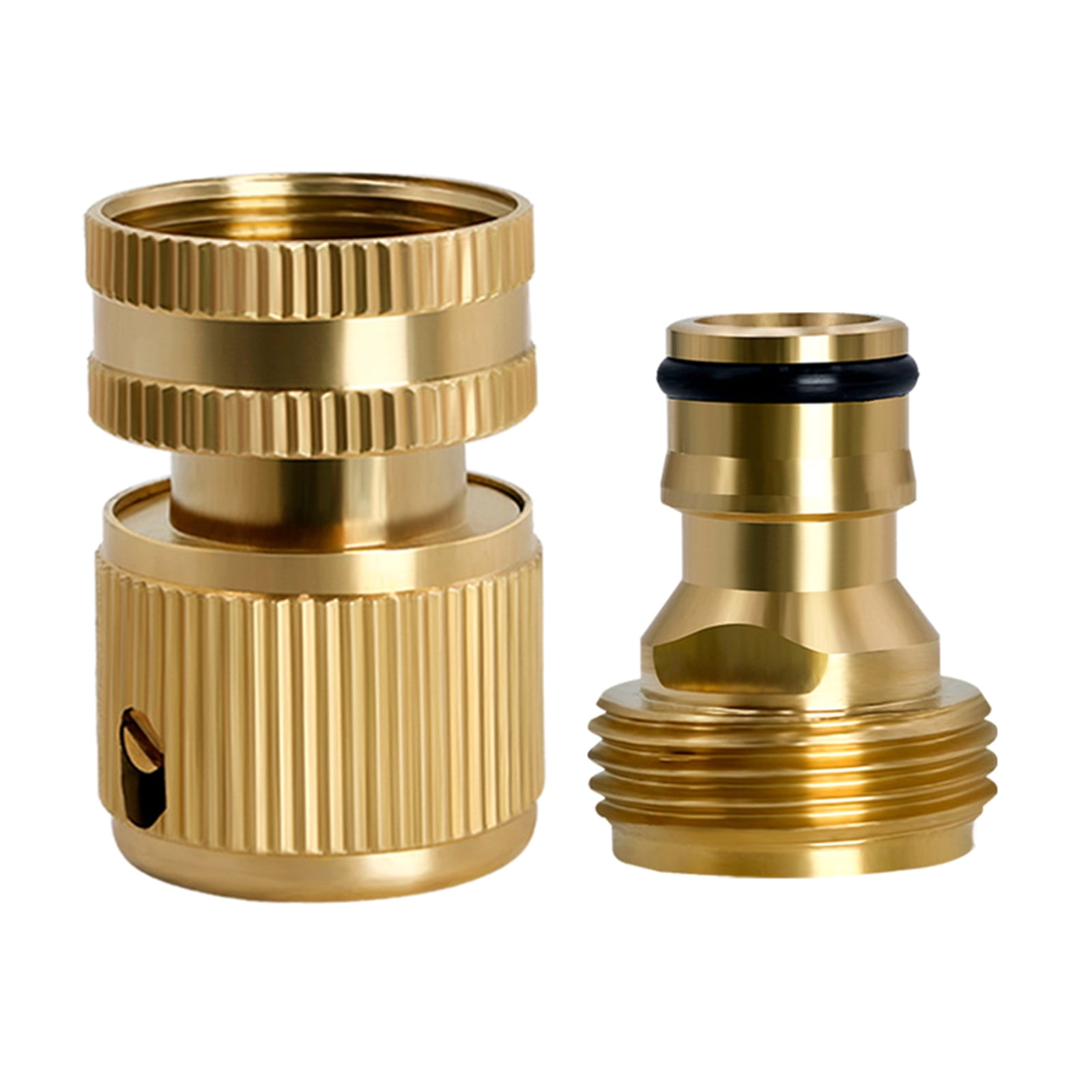 AWJUWHBJGarden Hose Quick Connection Fittings Brass Garden Hose Fitting ...