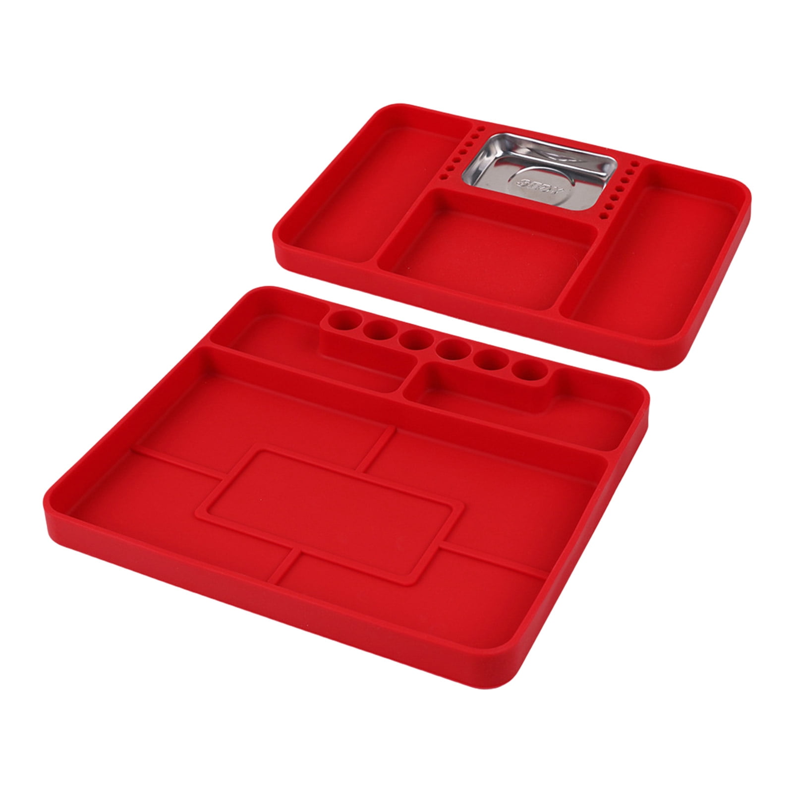 AWJUWHBJSilicone Tool Tray Magnetic with Strong Magnets for Easy Metal ...