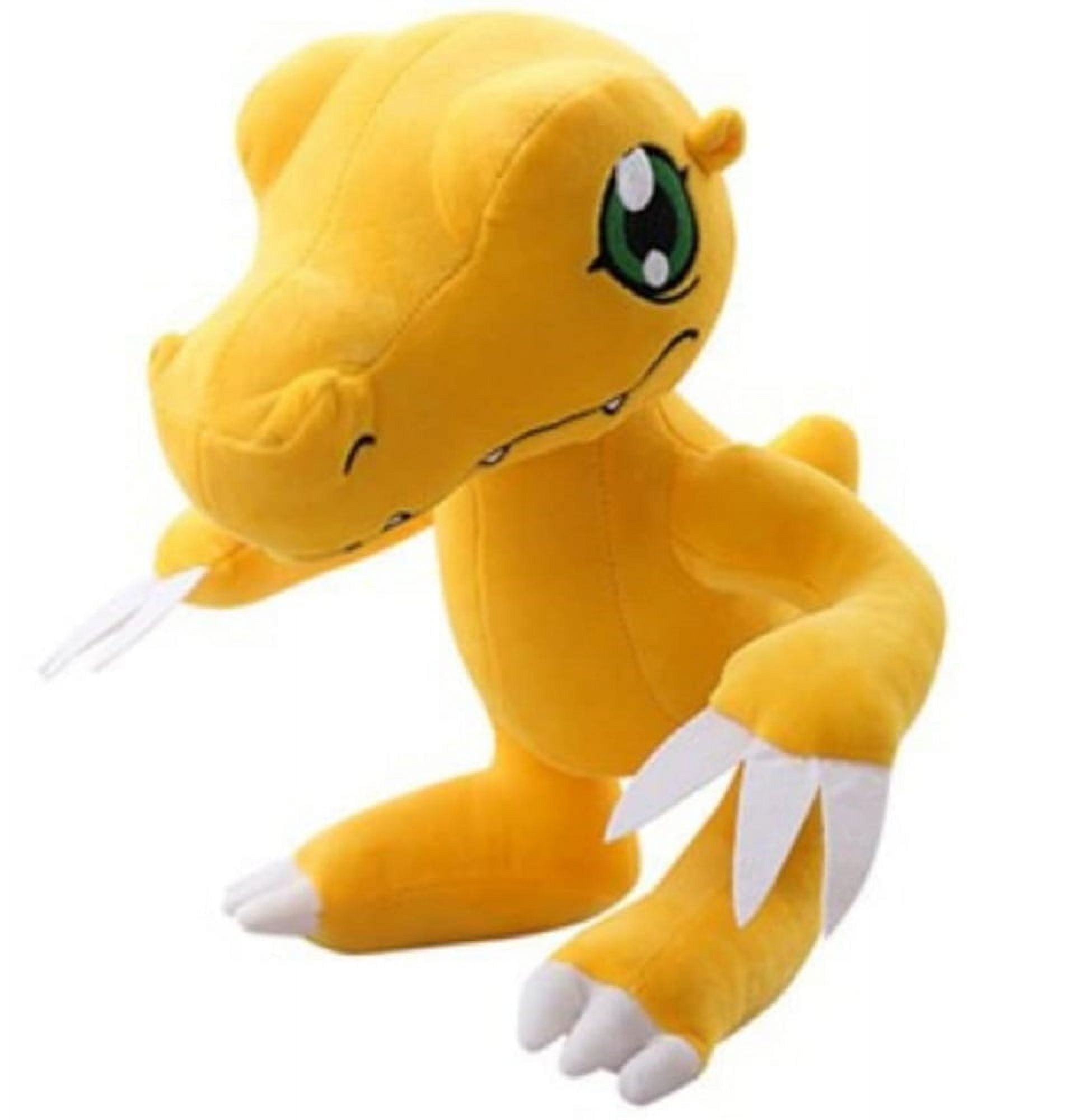 AWLPUYPT Cartoon Agumon Plush Yellow Agumon Figure Stuffed Anime 12 ...