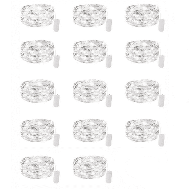 AWLYLNLL 14 Pack Led Fairy Lights, Waterproof, Battery Operated, 7ft 20 ...