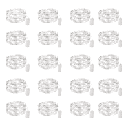 Philips LED Micro Lights, 4 Pack, Warm White/Multi Color, Battery ...