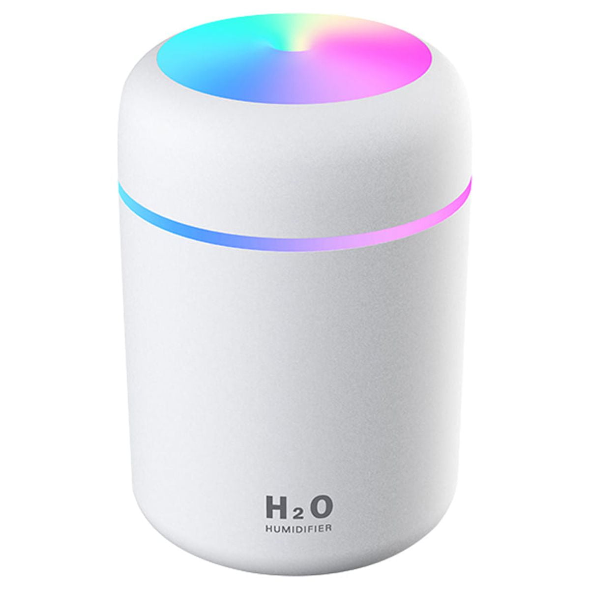 AWLYLNLL Colorful Cool Mini Humidifier, USB Personal Desktop Humidifier ...