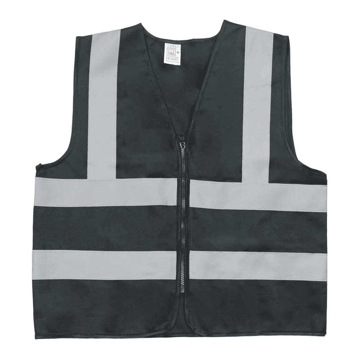 AWLYLNLL High Visibility Reflective Safety Vest, L, Neon Black ...