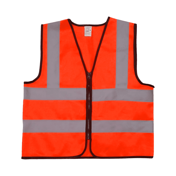 lcziwo Orange Reflective Vest for Women & Men High Visibility Running ...