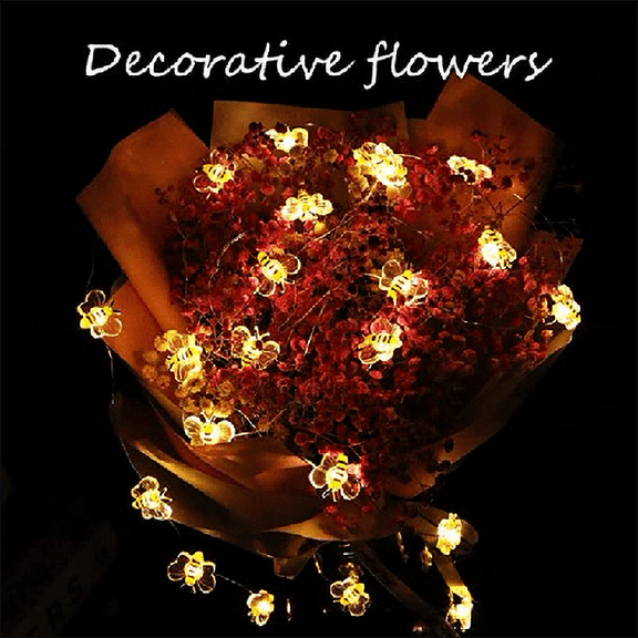 SRWEHG-Fairy Lights Battery Operated, 4 Packs Mini Battery Powered ...