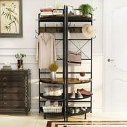 Riverbay Furniture Pyramid Hall Tree in White - Walmart.com