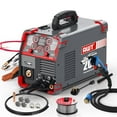 AWT 8-in-1 Aluminum MIG Welder, 200A, Dual Voltage 110/220V, Gas ...