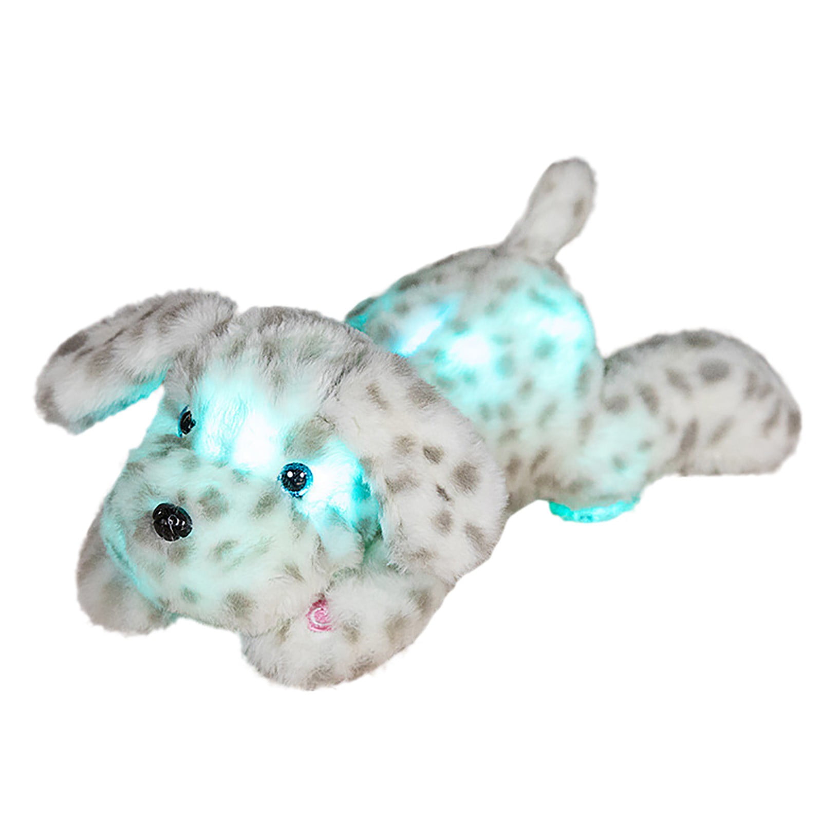 AWULZFENGGG Glowing Toy Light Up Cuddly Dog Stuffed Toy Baby Soothing ...