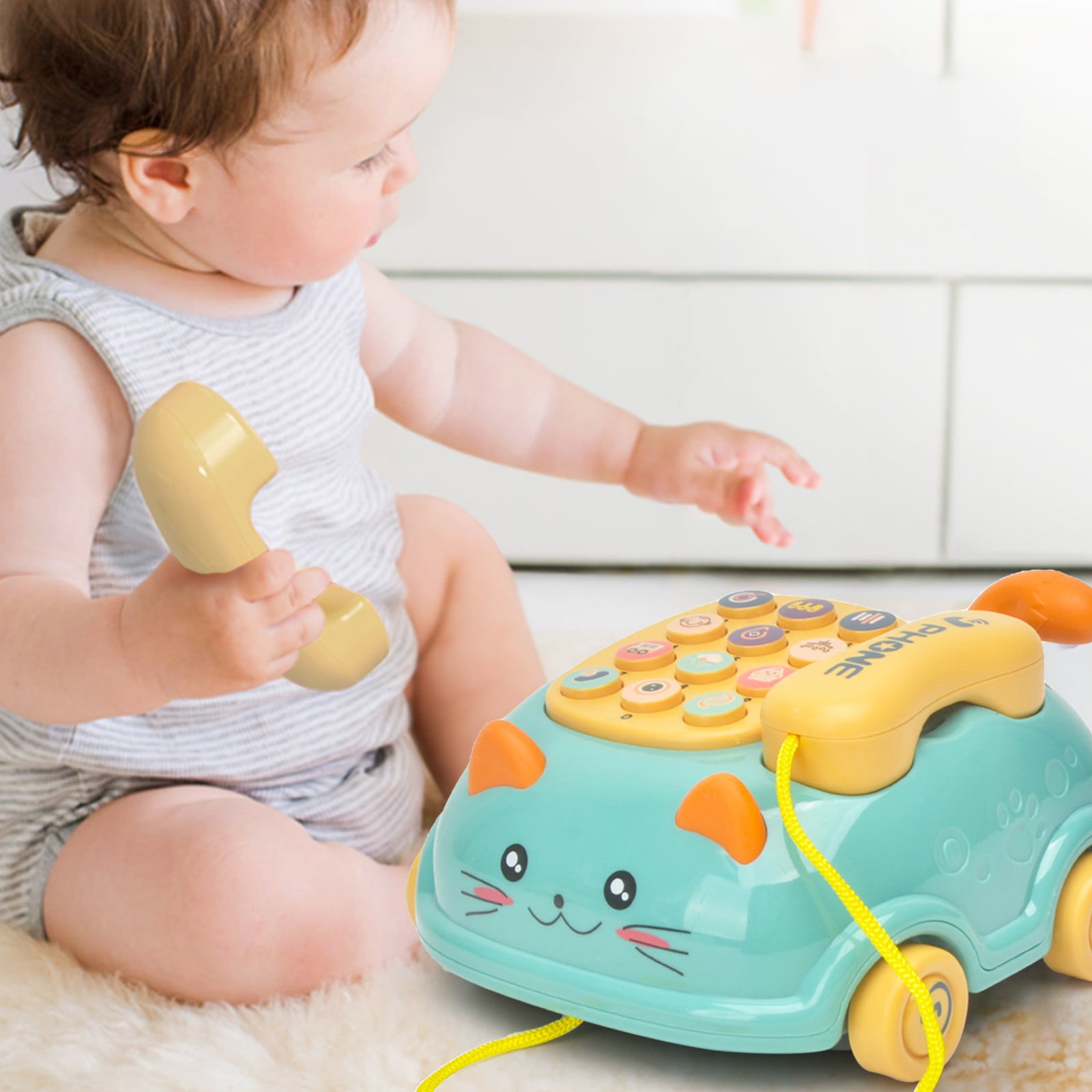 AWULZFENGGG Poppet Pack Children 2-4 under 10 Wooden Learning for ...