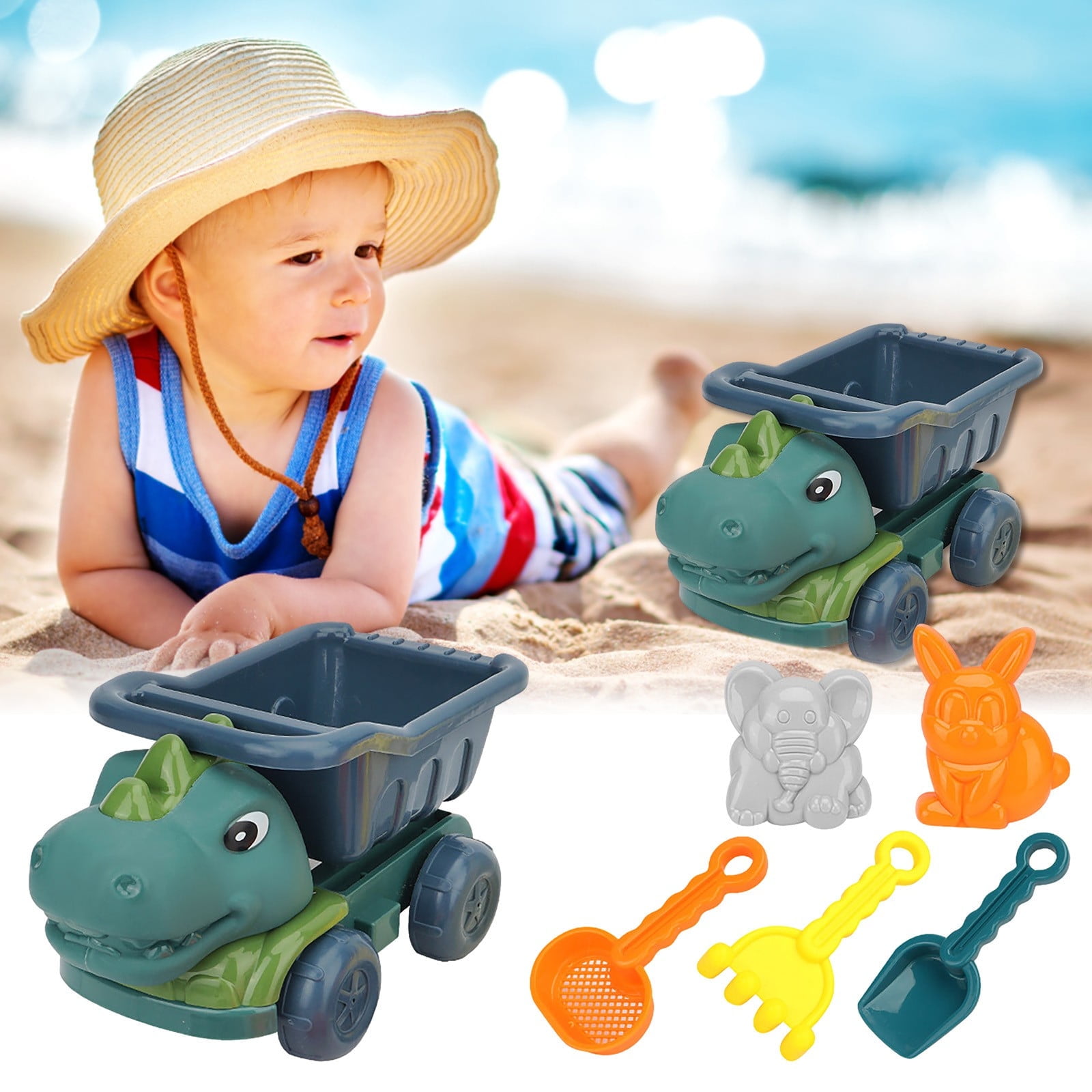 AWULZFENGGG Sandbox Sand for Kids 50 Lb Pool Stuff for Toddlers ...