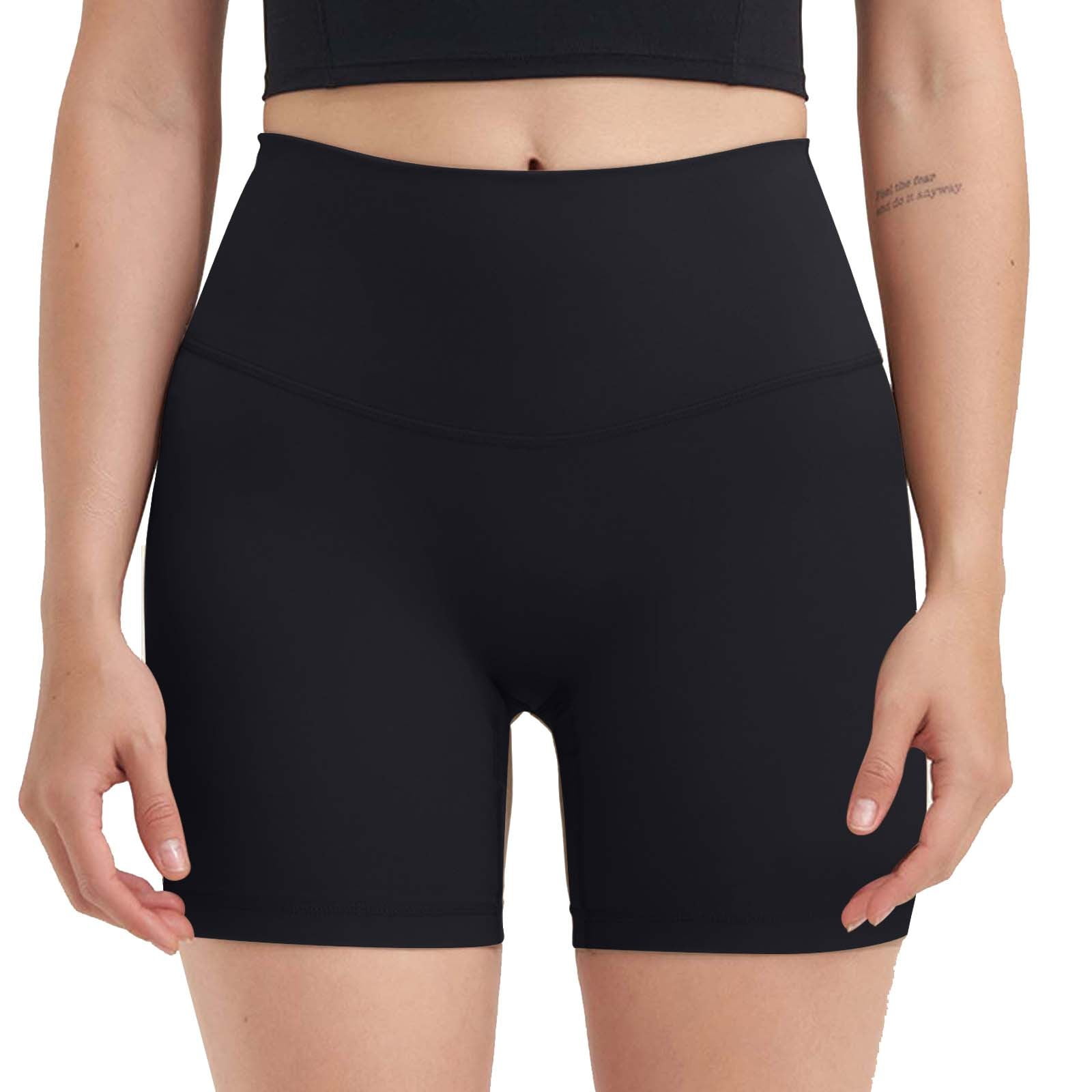 AWXNJUX Shorts for Women Trendy Women Butt Lifting Shorts Pockets High ...