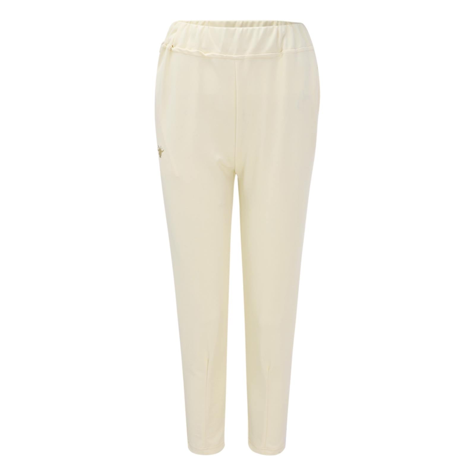 AWXNJUX Wide Leg Pants Woman Loose Fitting High Waisted Slacks Paperbag ...