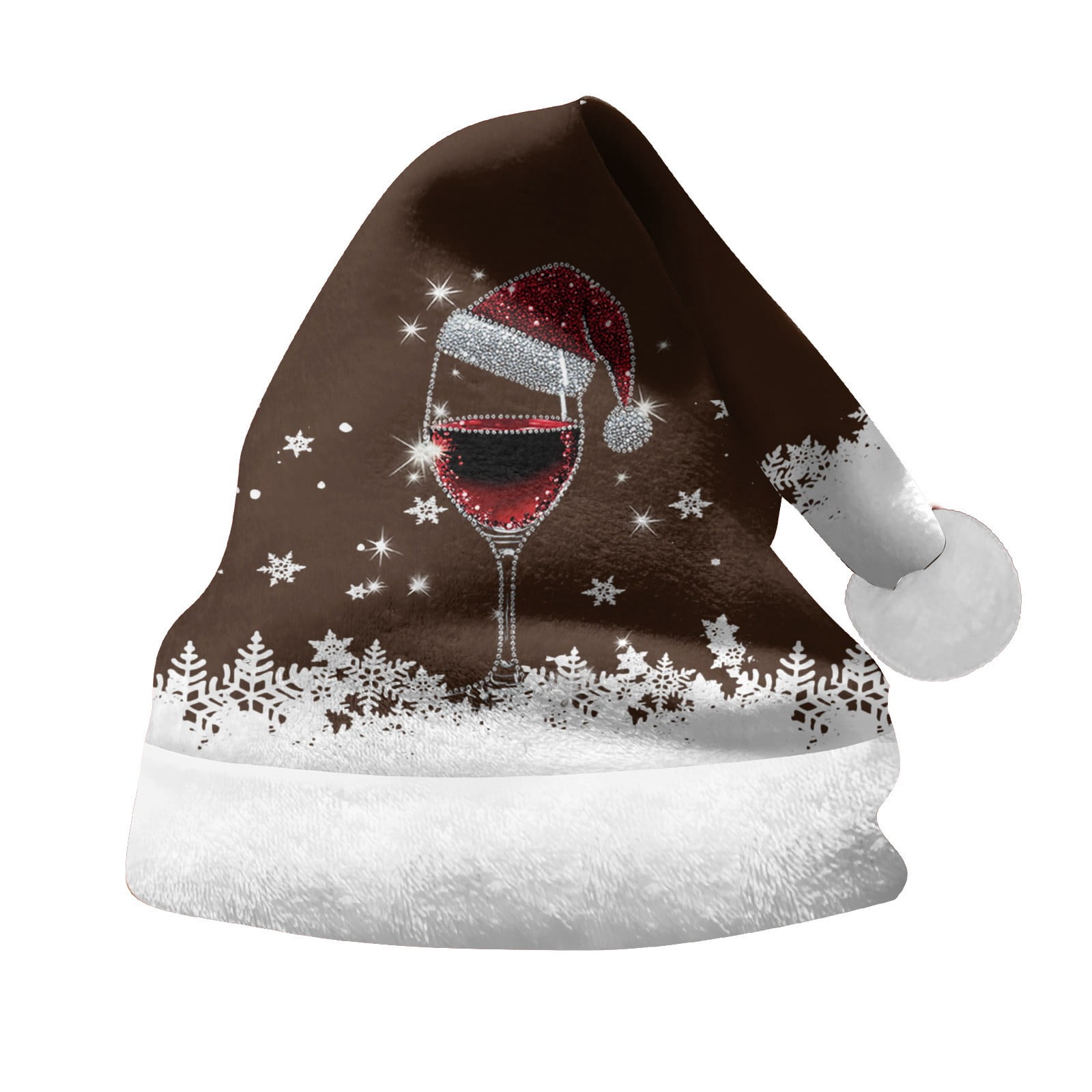 AWZXDE Adult And Children Christmas Hats For Women And Men Soft Slouchy ...