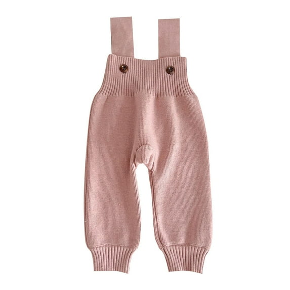 AWZXDE Baby Overalls for Cool Weather Knitted Overalls Baby Jumpsuit ...
