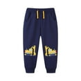AWZXDE Boys Casual Pants Embroider Excavator Pattern Jogger Pants ...