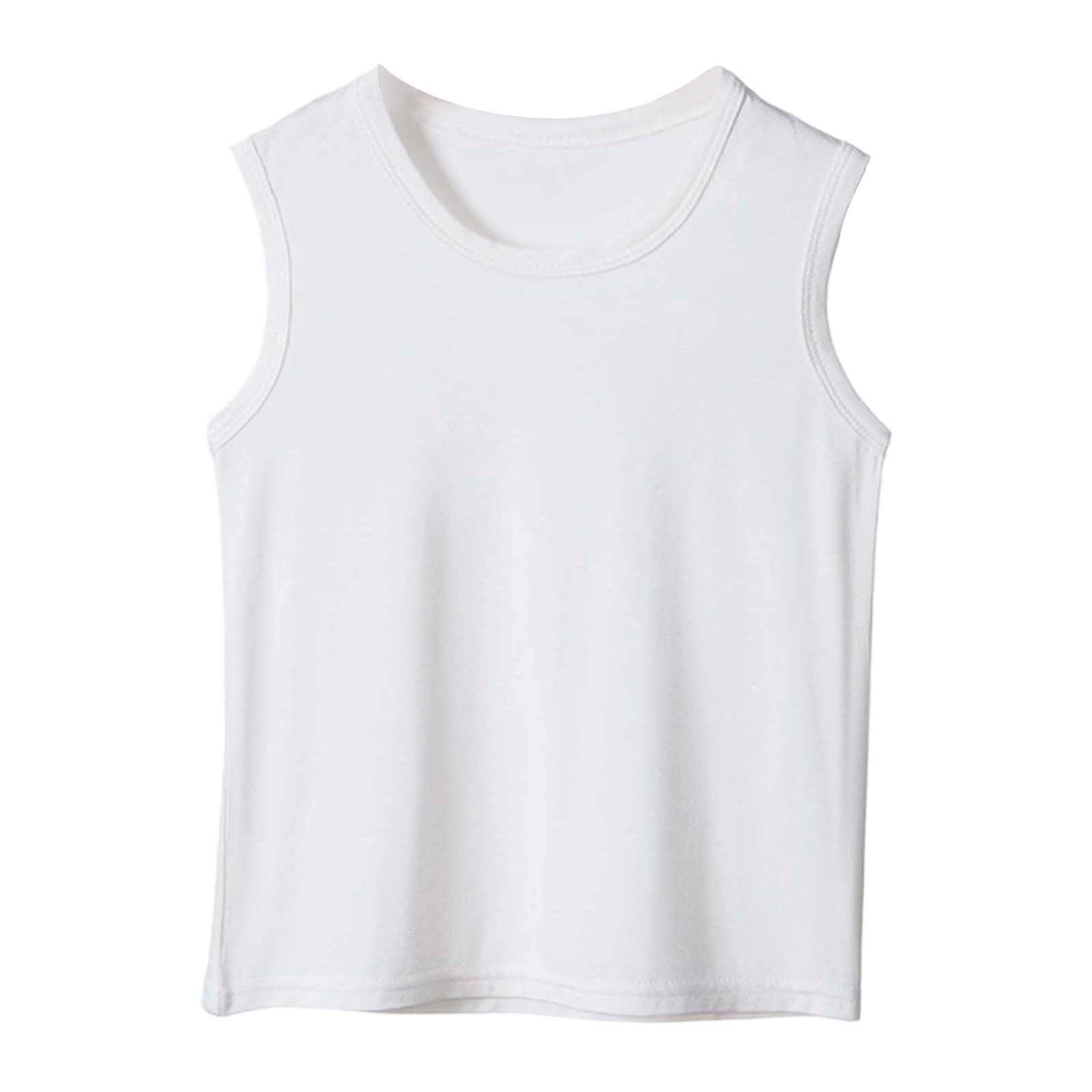 AWZXDE Boys Tank Top Sleeveless Shirt Soft Fabric Comfortable ...