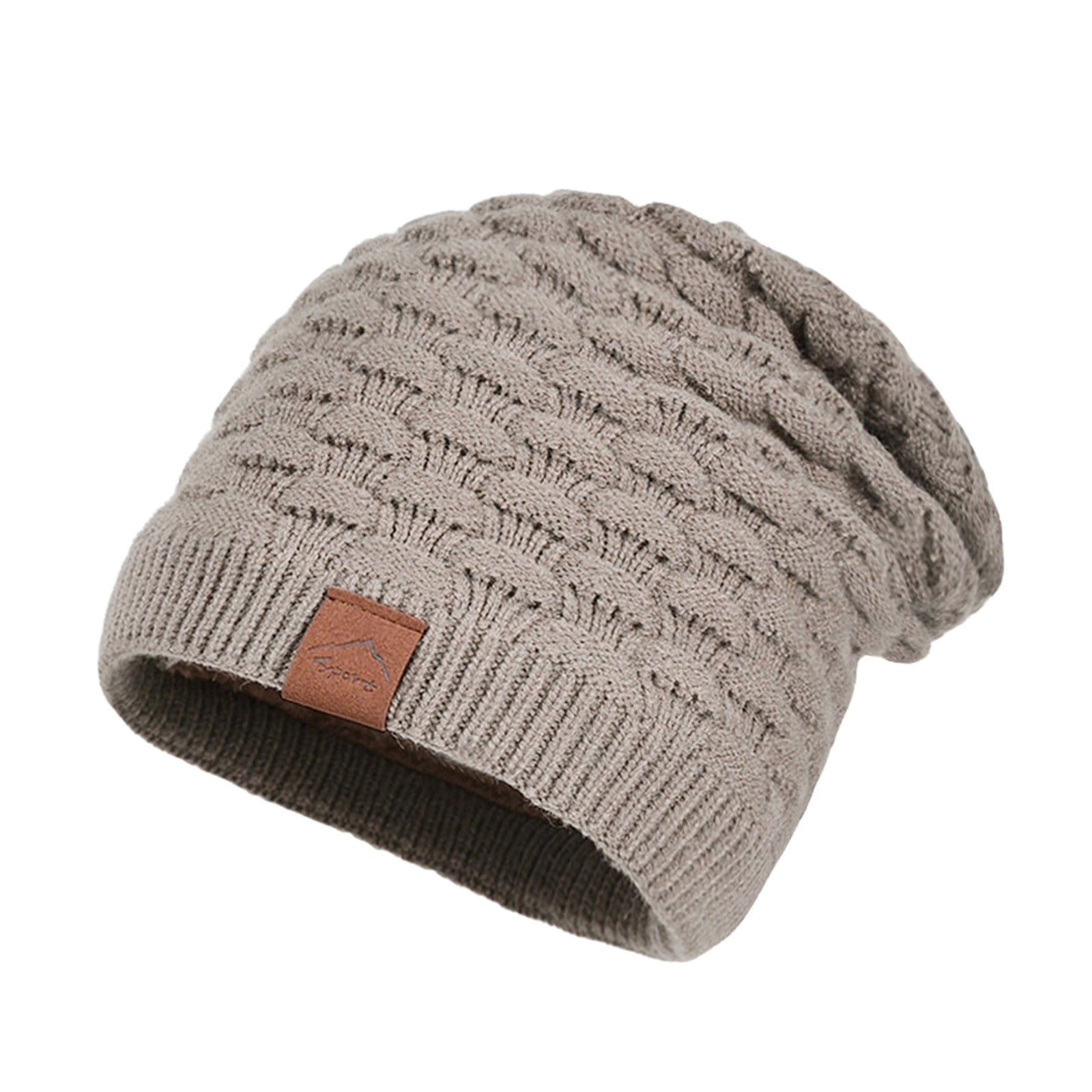 AWZXDE Comfortable Winter Knit Hat For Women And Men Unisex Solid Color ...