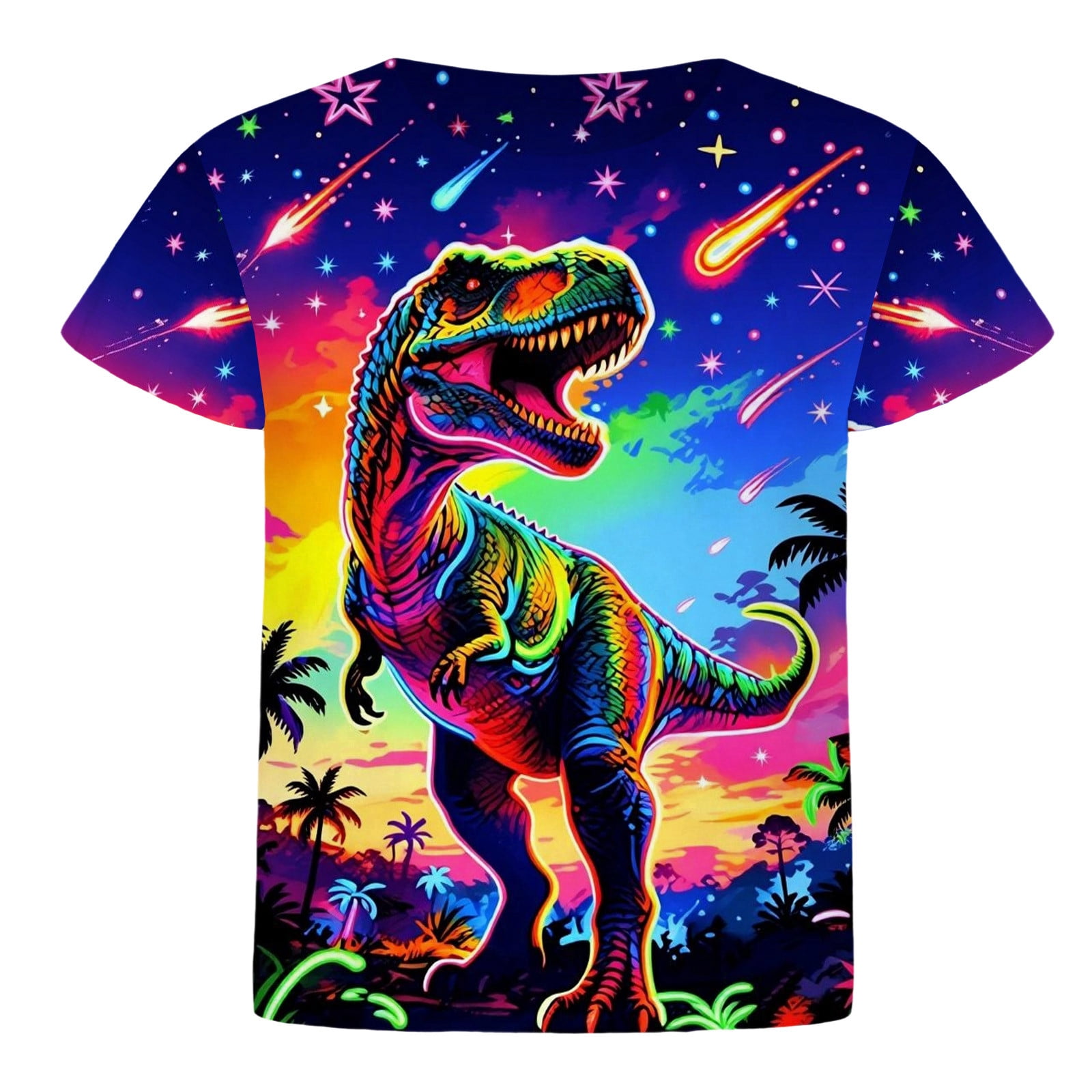 AWZXDE Cool Print Graphic Long Sleeve Shirts For Boys Casual School ...