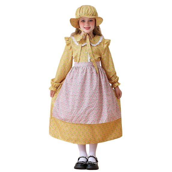 AWZXDE European Manor Prairie Girl Role Play Dress For Oktoberfest ...