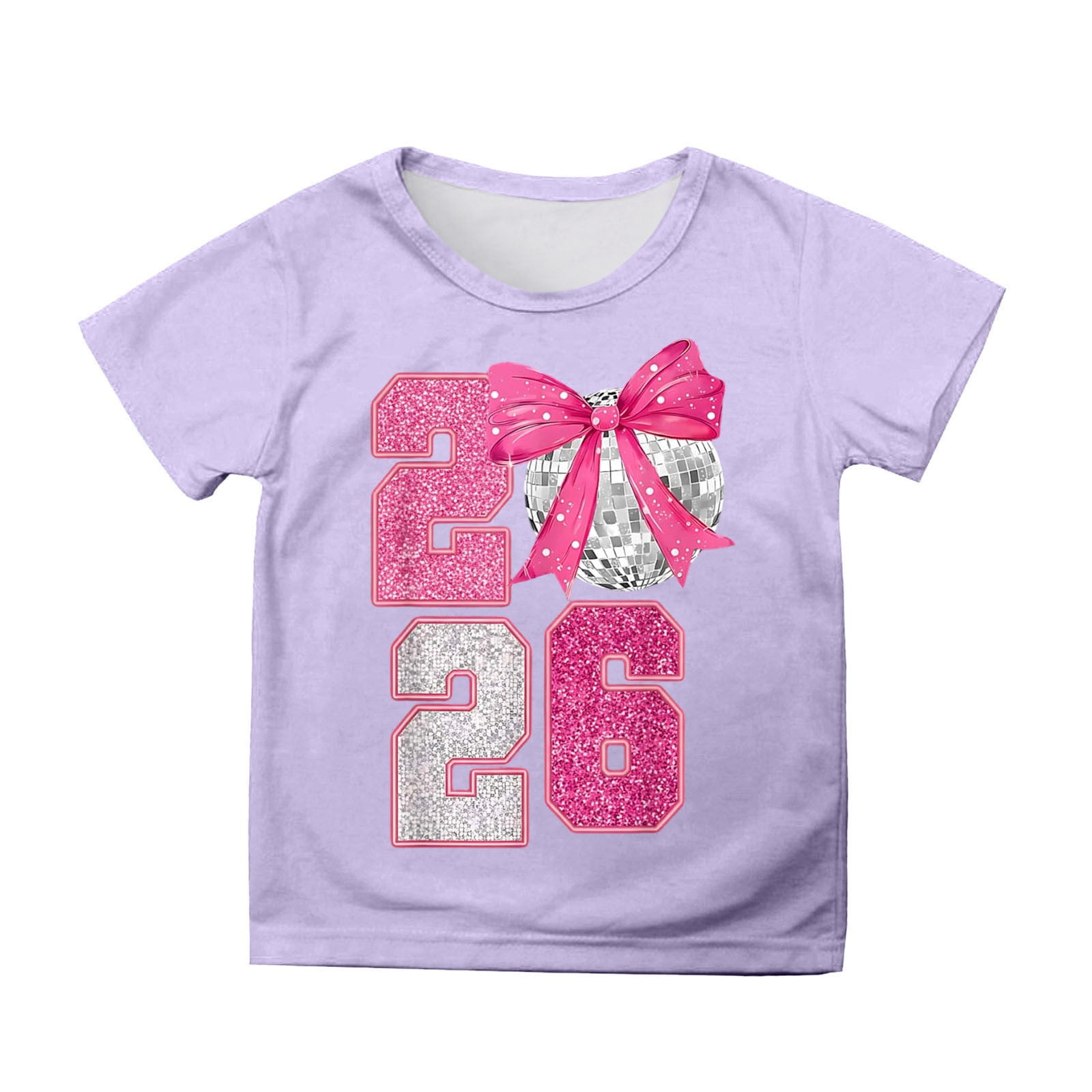 AWZXDE Girl's Cute Print Design Fashion Short Sleeve T-shirt Fashion ...