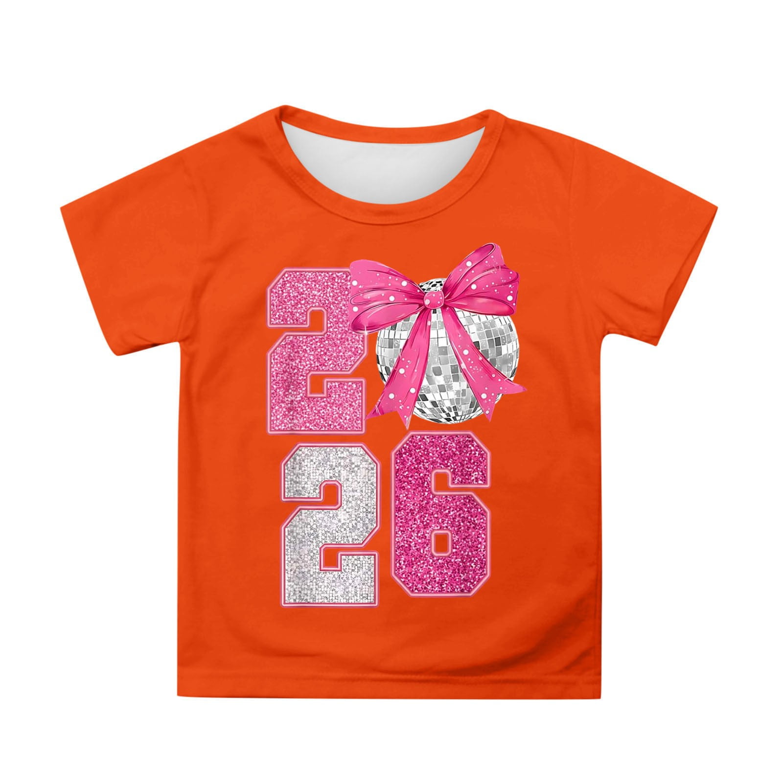 AWZXDE Girl's Cute Print Design Fashion Short Sleeve T-shirt Fashion ...