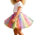 AWZXDE Girls Carnival Party Tutu Skirt For Girls Layered Dance Skirt ...