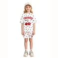 AWZXDE Girls Casual Outfit 2 Piece T Shirt And Shorts Combo Comfortable ...