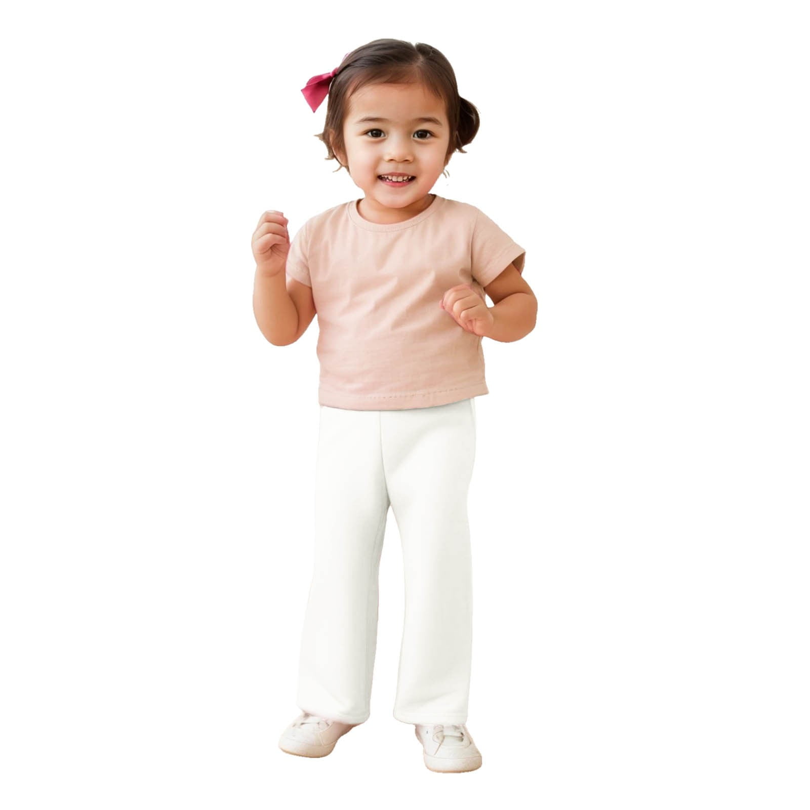 AWZXDE Girls Pants for Cool Weather Base Layer Pure Color Versatile ...