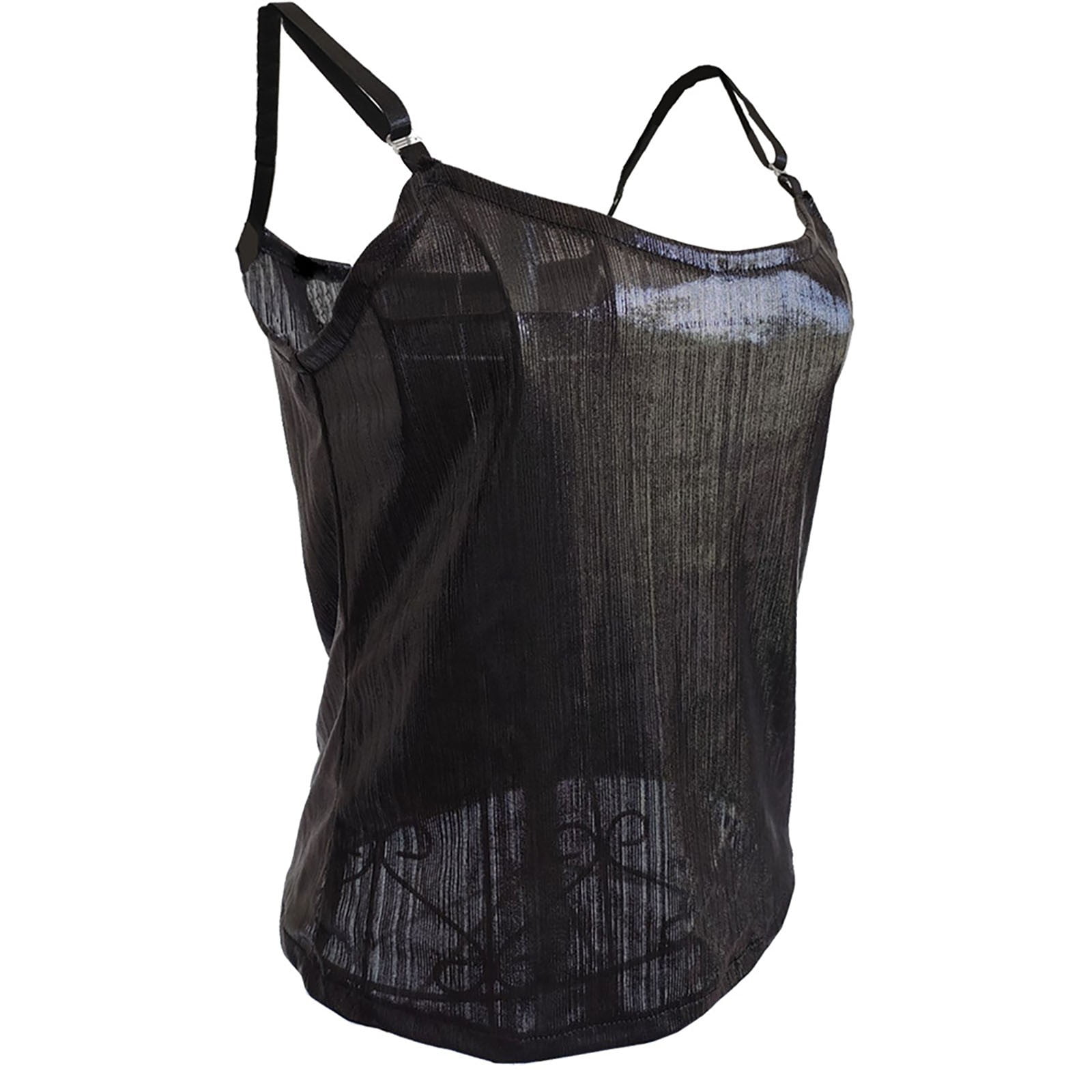 AWZXDE Girls Ribbed Tank Top With Adjustable Spaghetti Strap For Dance ...