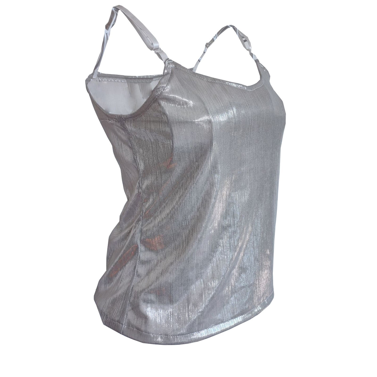 AWZXDE Girls Ribbed Tank Top With Adjustable Spaghetti Strap For Dance ...