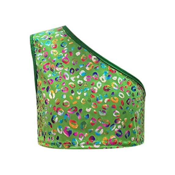 AWZXDE Girls Sequin Print Off Shoulder Sleeveless Mini Dress For 2025 ...